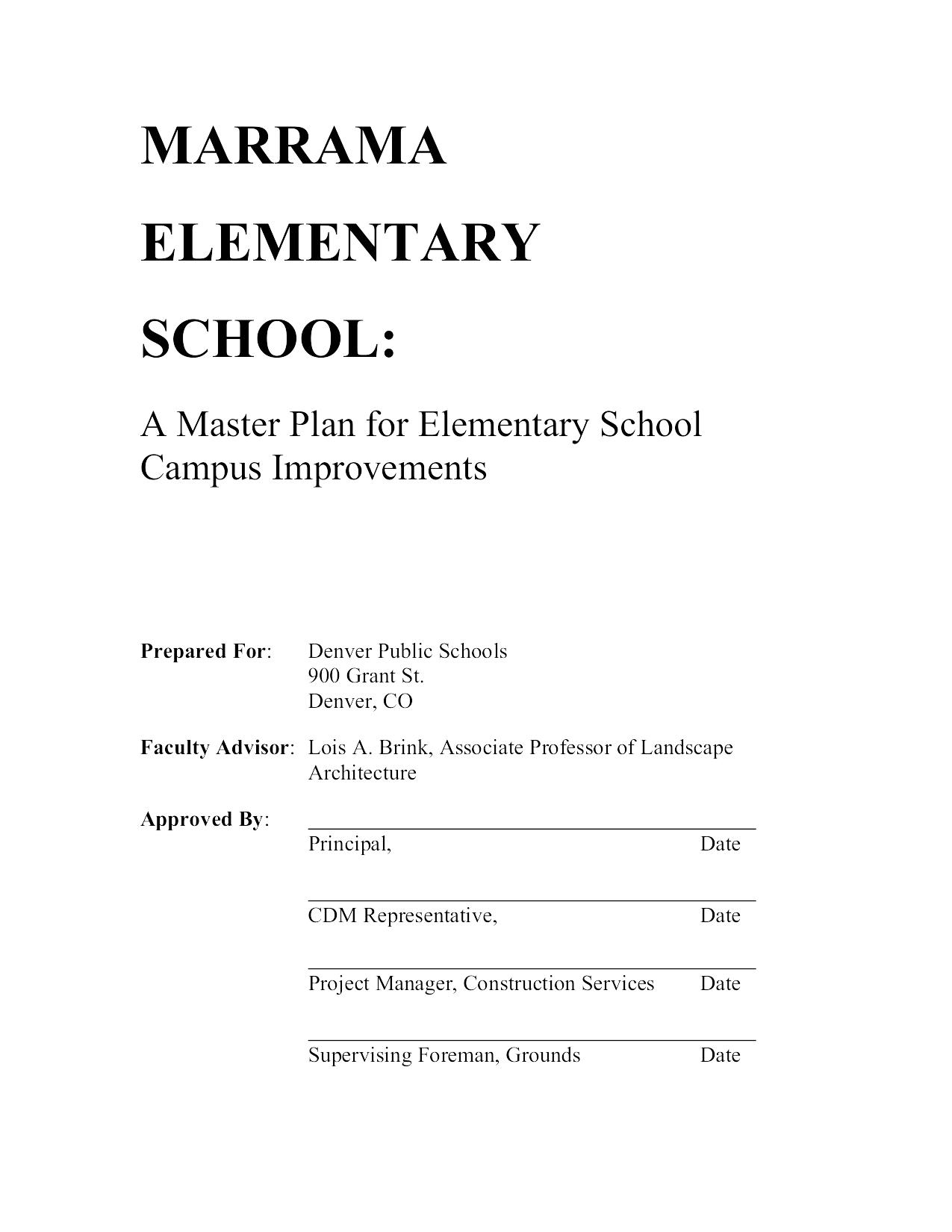 Marrama Elementary School | Learning Landscapes